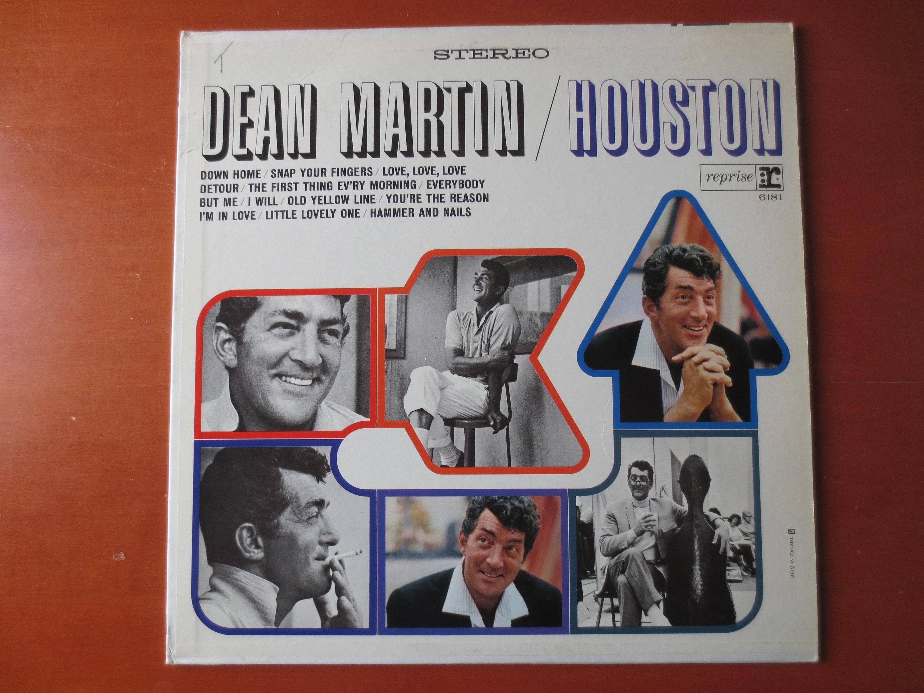 Vintage Records DEAN MARTIN HOUSTON Dean Martin Albums - Etsy