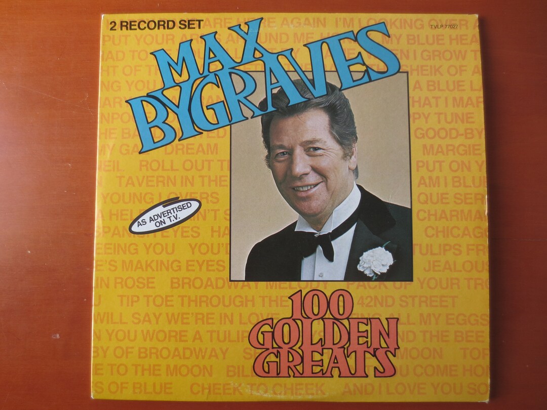 Vintage Records, MAX BYGRAVES, 100 GOLDEN Greats, Max Bygraves Records ...