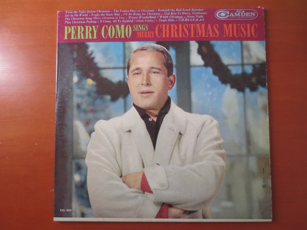 PERRY COMO, CHRISTMAS Songs, Christmas Record, Christmas Vinyl ...