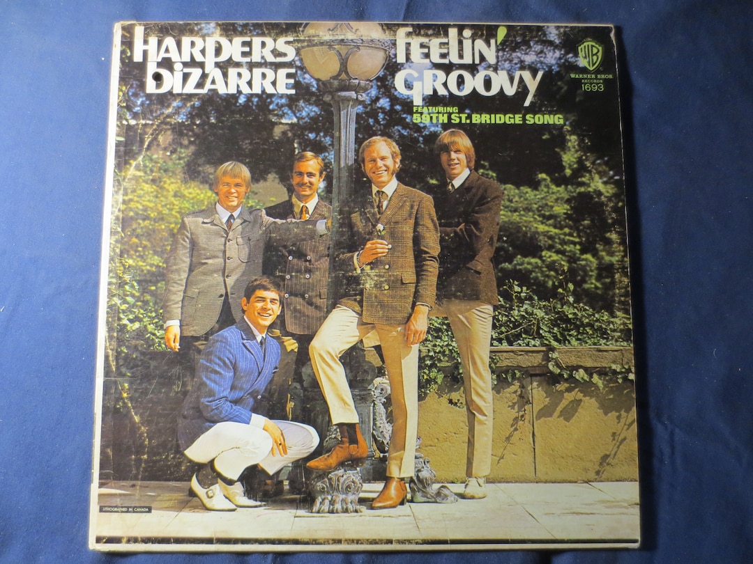 Harpers Bizarre "feelin' Groovy" LP - 1967 Debut Vinyl Record - Etsy