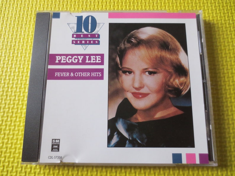 Vintage Cds PEGGY LEE 10 BEST Series Peggy Lee Cd Jazz Cd - Etsy