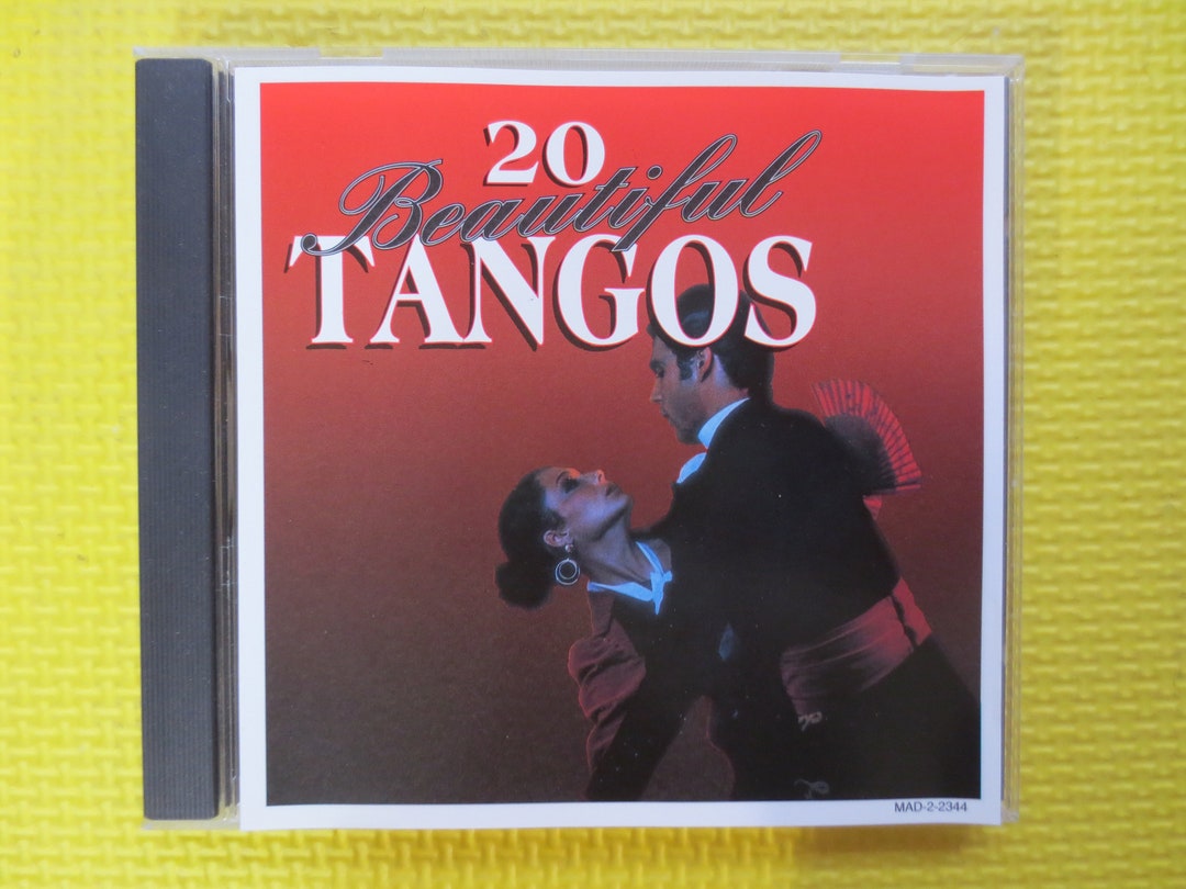 Vintage "20 Beautiful Tangos" Latin Dance Music CD, 1993 - Etsy