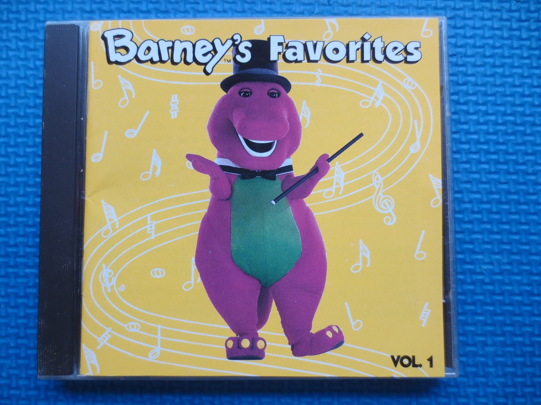 Vintage Cds, BARNEY'S FAVORITES, Barney and FRIENDS, Barney Cd ...