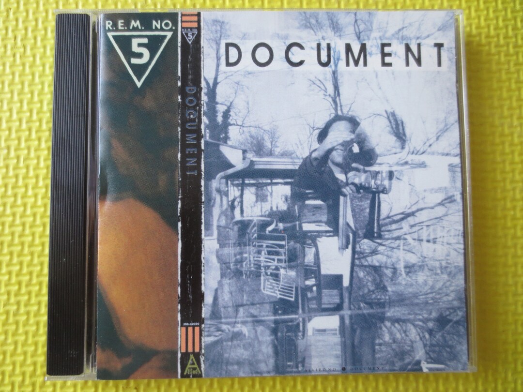 Vintage Cd's, R.E.M., Document, R.E.M. Cd, R.E.M. Lp, Music Cd, Rock ...