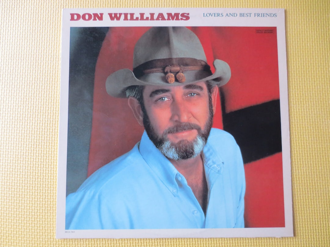 DON WILLIAMS, LOVERS and Best Friends, Country Lp, Don Williams Albums ...