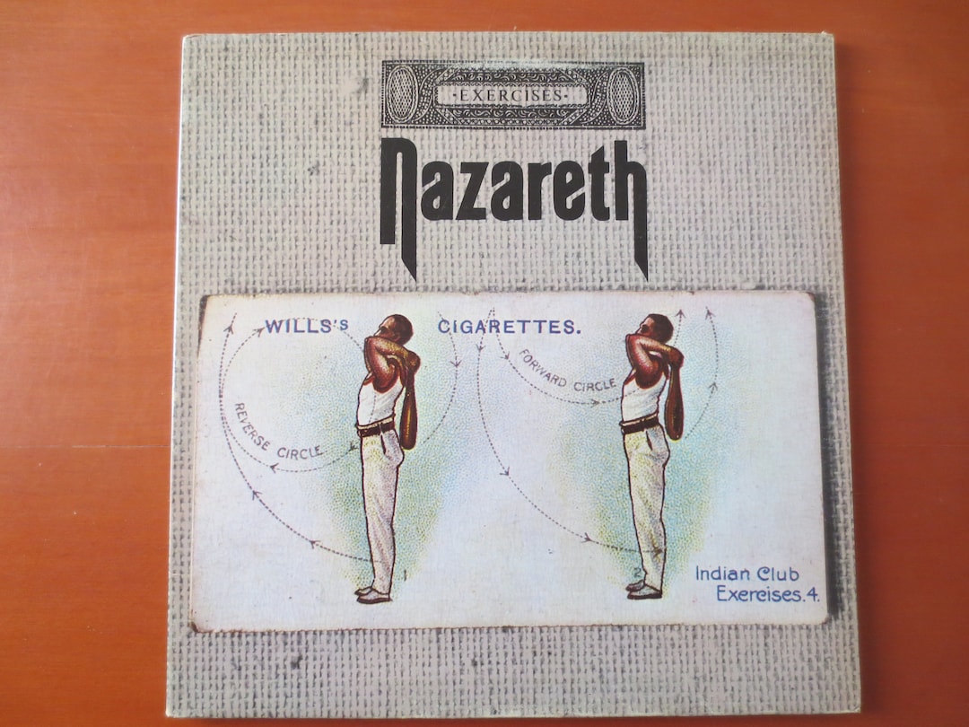NAZARETH, EXERCISES, NAZARETH Albums, Rock Record, Vintage Vinyl ...
