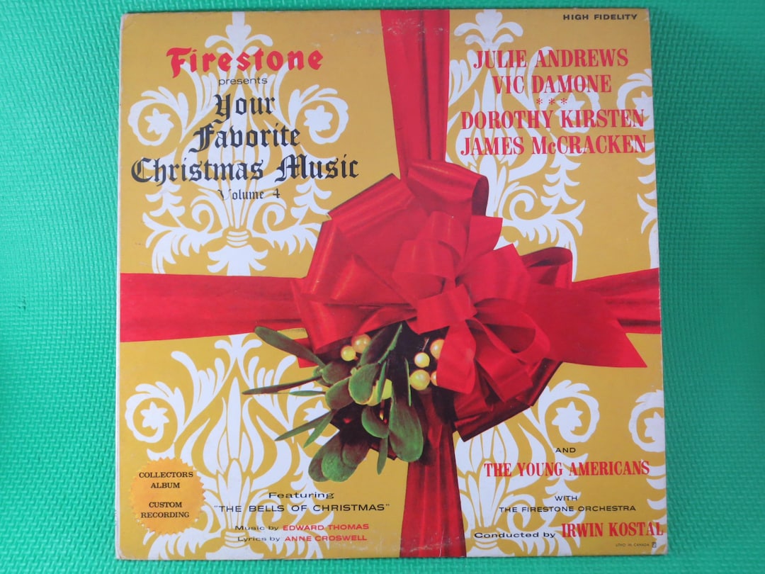 FAVORITE CHRISTMAS, CAROLS, Christmas Music, Voice of Firestone, Volume ...