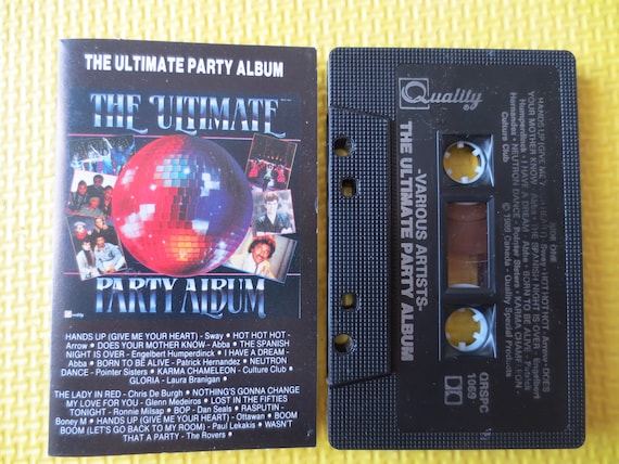 Cassette Tapes ULTIMATE PARTY ALBUM Rock Music Rock and | Etsy