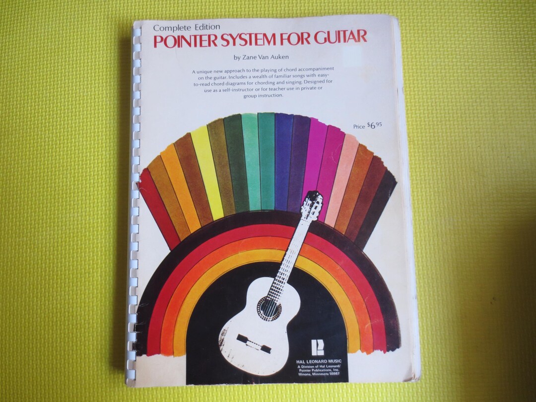 Vintage Books, POINTER SYSTEM for GUITAR, Sheet Music, Music Books ...