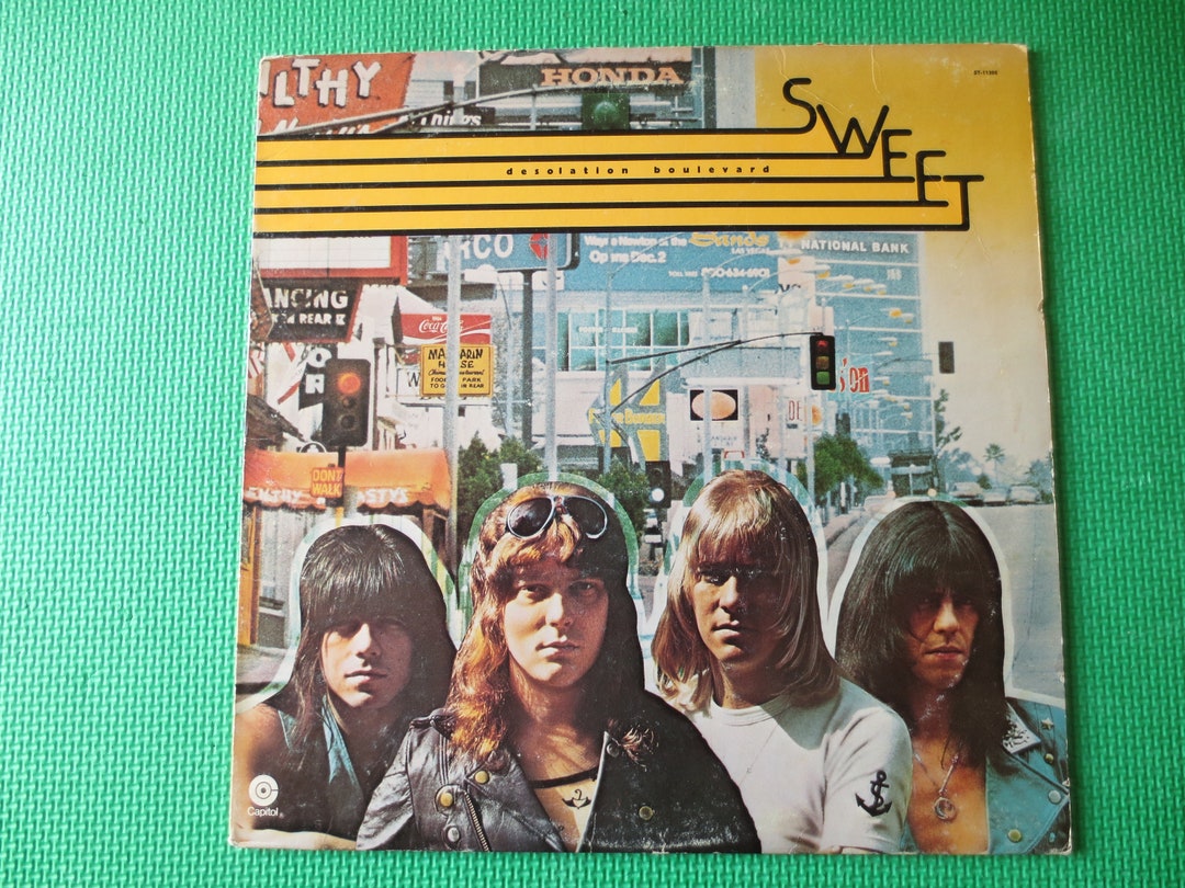 The Sweet - Desolation Boulevard - 1974 Vintage Vinyl Record - Etsy