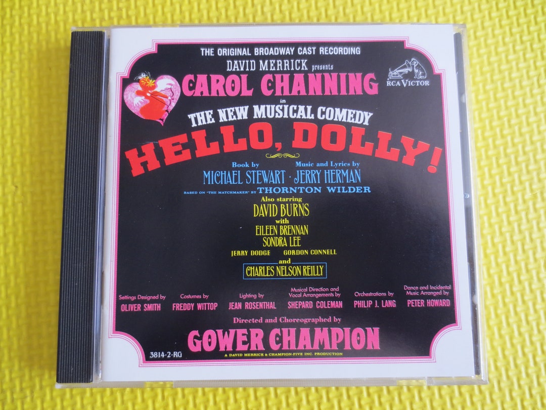 HELLO DOLLY, Carol CHANNING, Broadway Cast Cd, Carol Channing Cd, Hello ...