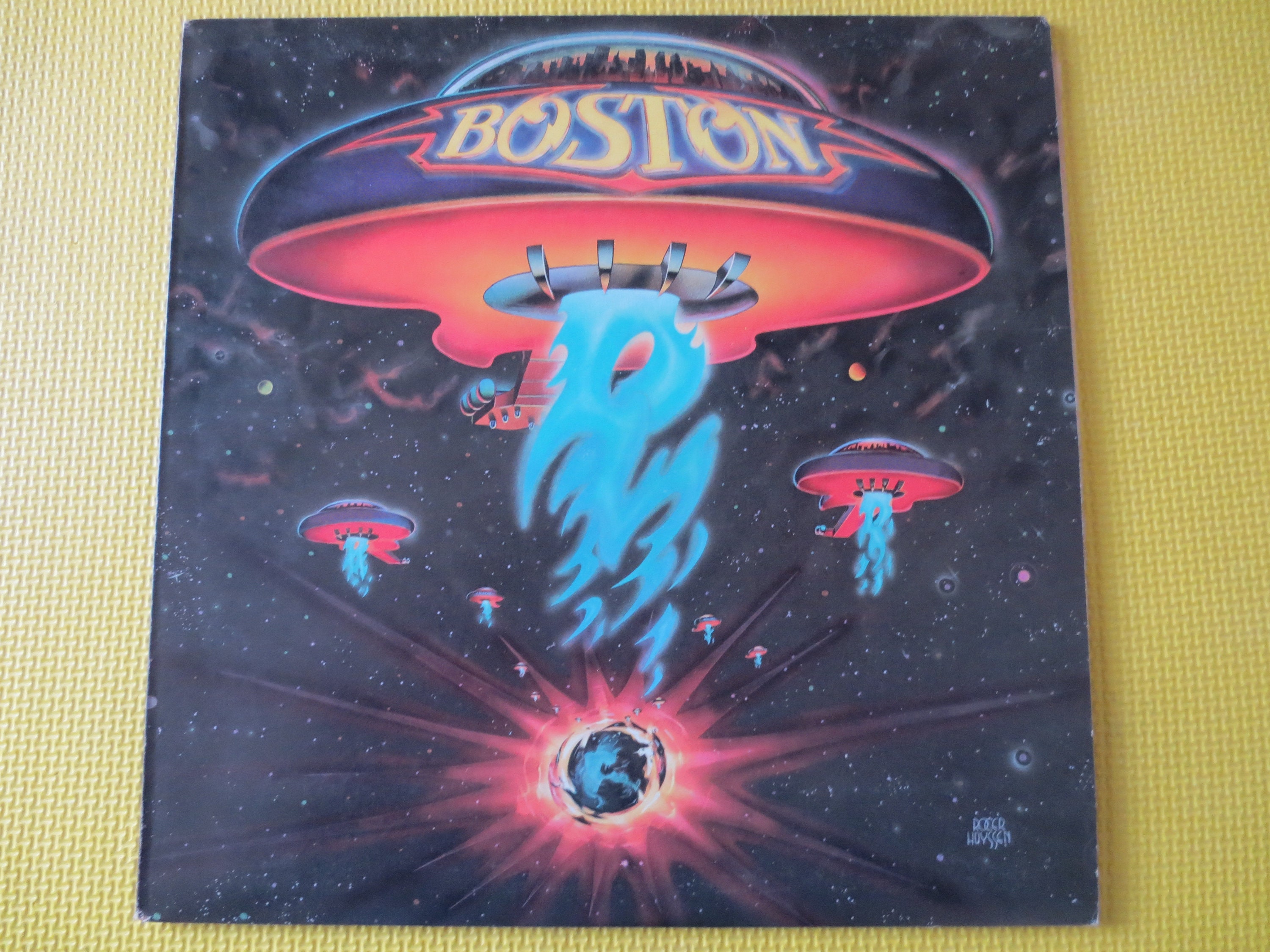 Vintage Records BOSTON DEBUT Album BOSTON Records Boston - Etsy