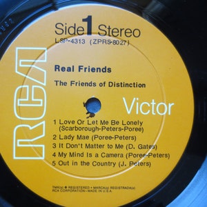 FRIENDS of DISTINCTION, Real FRIENDS, Funk Albums, Soul Record, Funk Lp ...