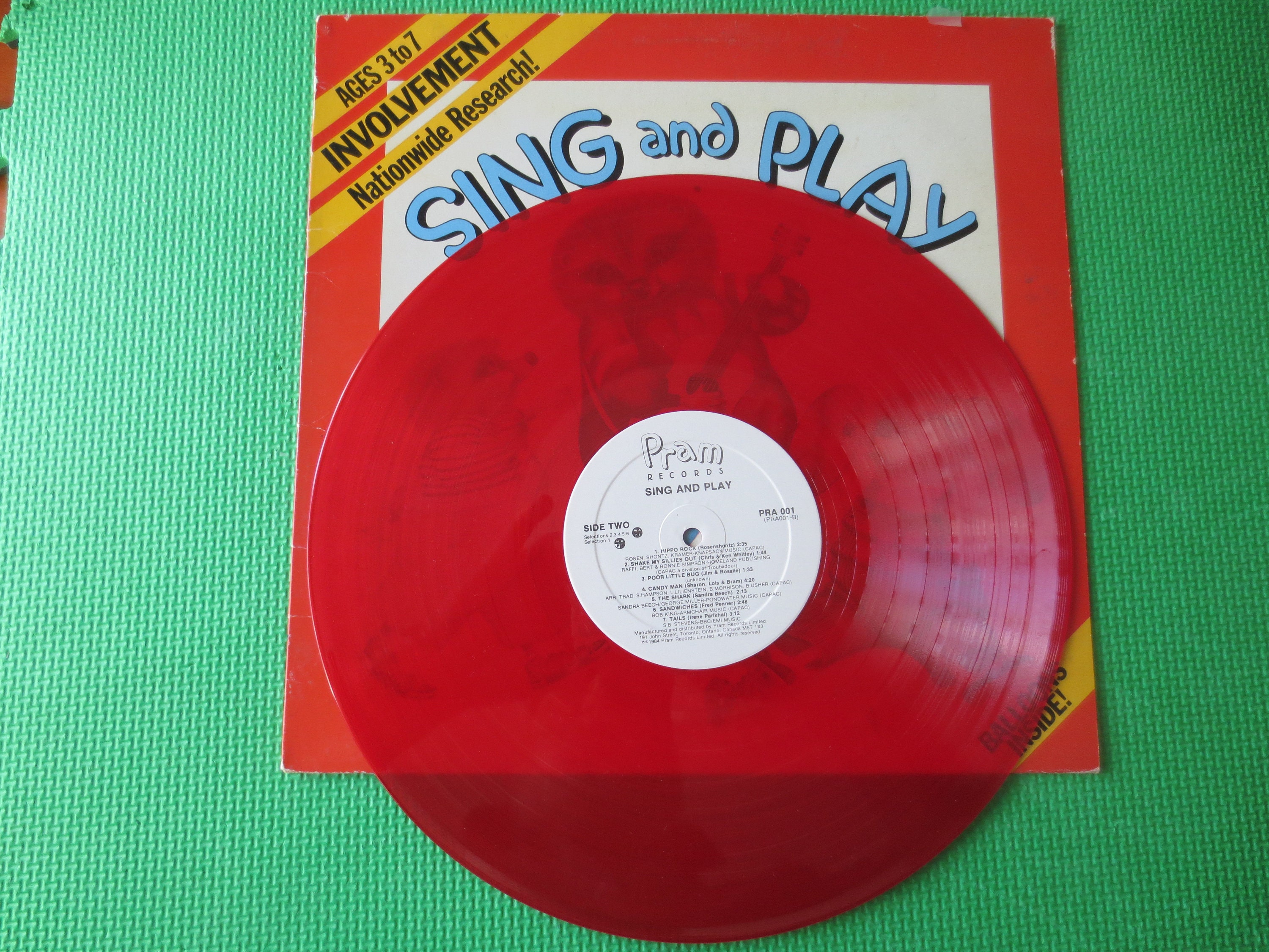 Vintage Records SING and PLAY CHILDRENS Album Kids Record | Etsy