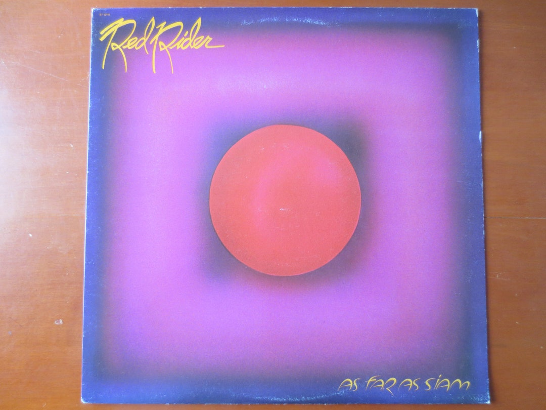 Vintage Records RED RIDER as Far as SIAM Red Rider Albums - Etsy