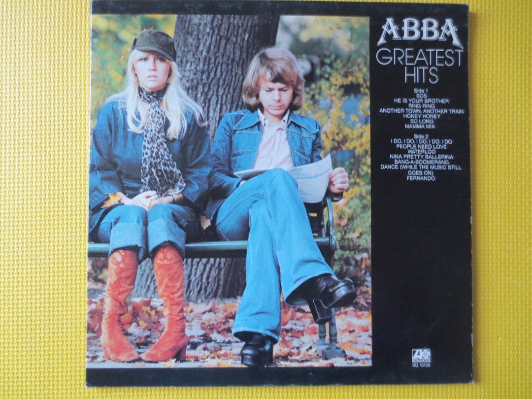 ABBA Greatest Hits Vinyl Record - 1976 Disco Album - Etsy