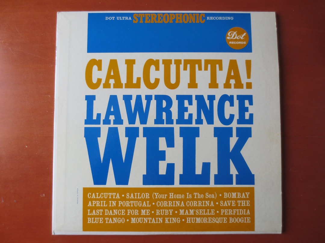 Vintage Lawrence Welk "calcutta" Vinyl Record LP - 1961 - Etsy