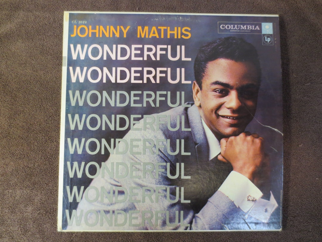 JOHNNY MATHIS, WONDERFUL, Johnny Mathis Album, Johnny Mathis Record ...