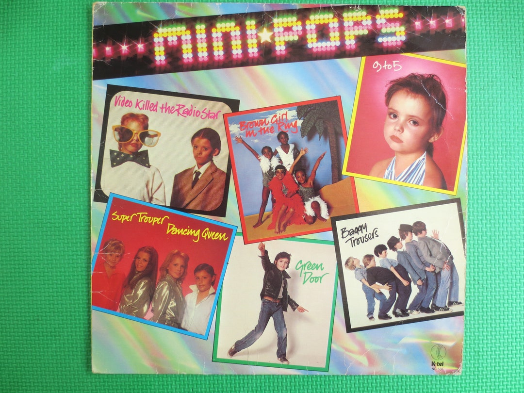 MINI-POPS, CHILDRENS Record, K-tel Records, Kids Record, Vintage Vinyl ...