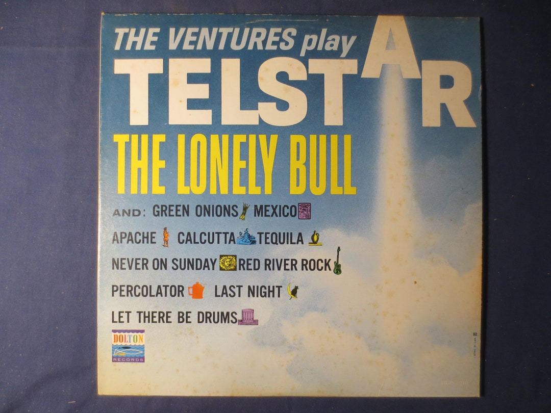 The VENTURES, PLAY TELSTAR, Rock Record, Guitar Record, Vintage Vinyl ...