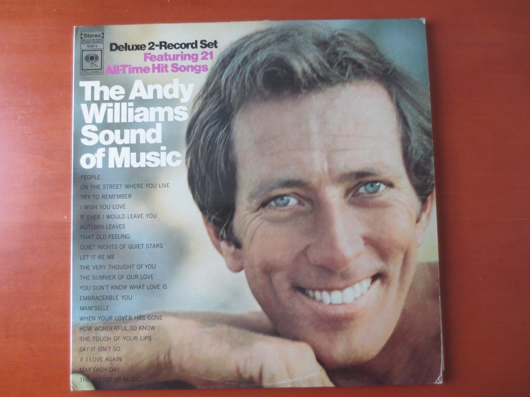 ANDY WILLIAMS, Sound of MUSIC, Andy Williams Albums, Andy Williams ...