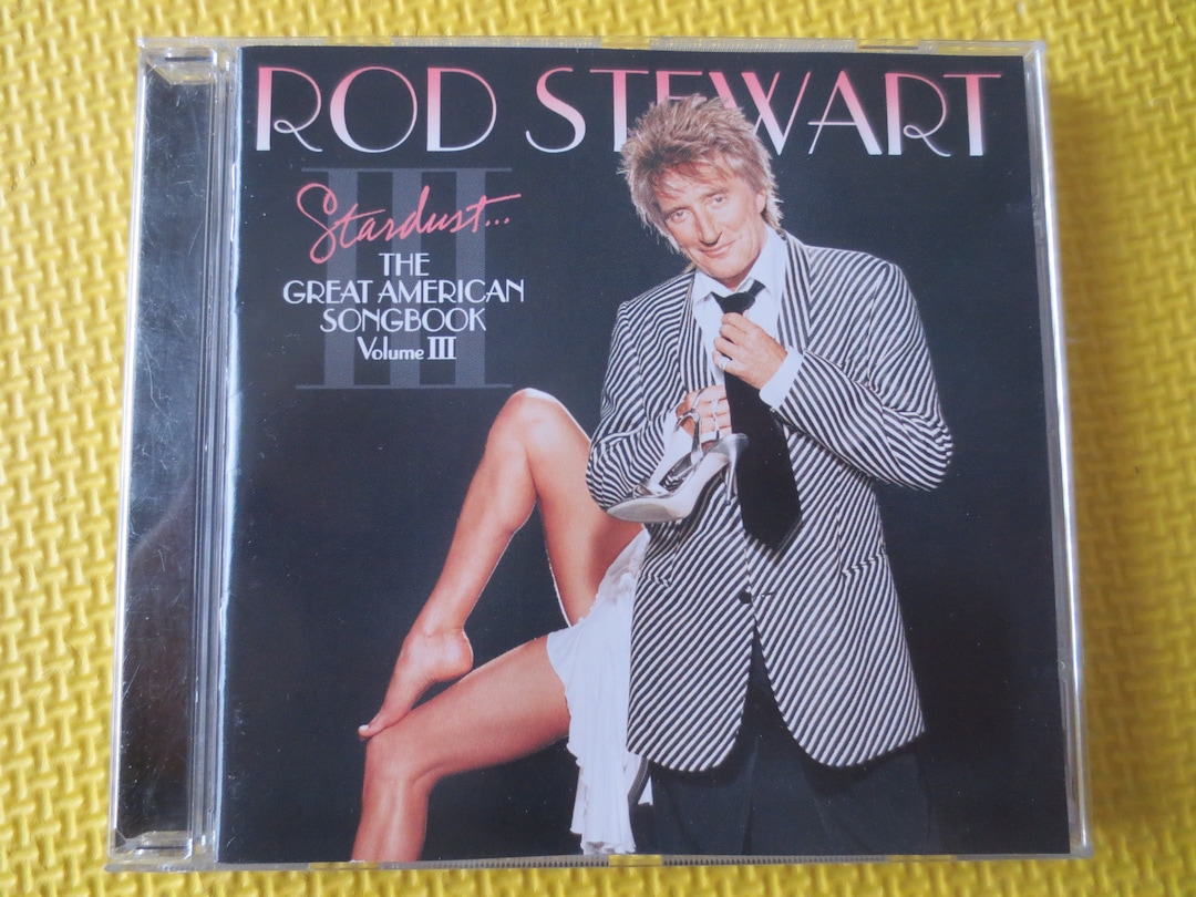 Vintage Cds, ROD STEWART, STARDUST, Rod Stewart Cd, Jazz Compact Disc ...