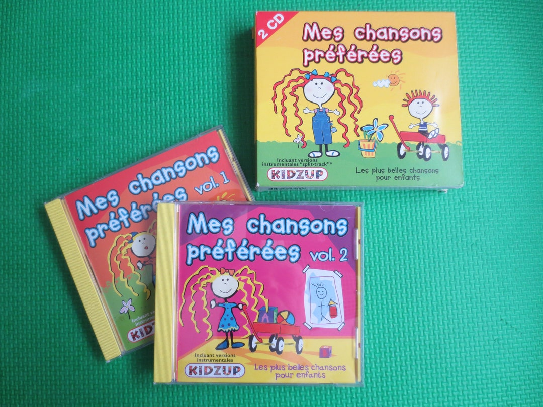 Vintage Cd, MES CHANSONS PREFEREES, Volume 2, 2 Cds, French Cd, French ...