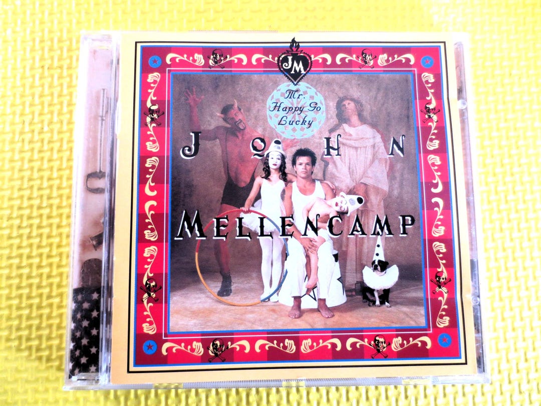 JOHN MELLENCAMP, Mr. Happy Go Lucky, John Cougar, 1996 Compact Disc ...