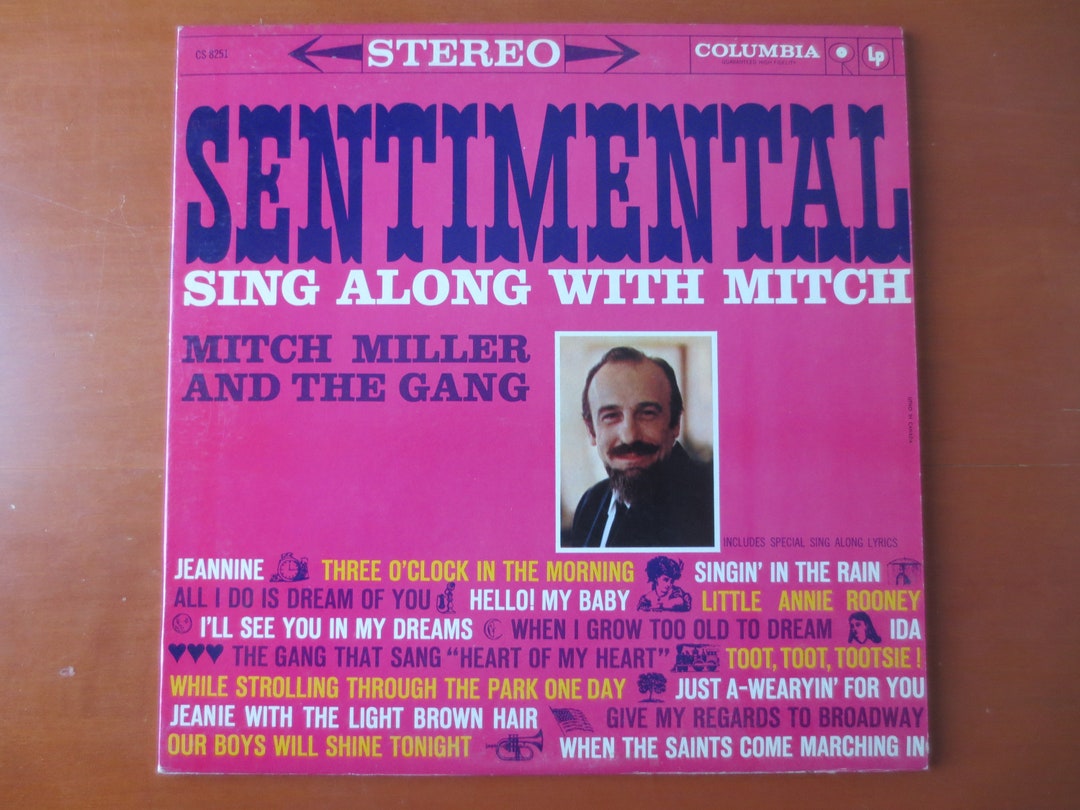 MITCH MILLER, SENTIMENTAL Album, Mitch Miller Albums, Mitch Miller ...