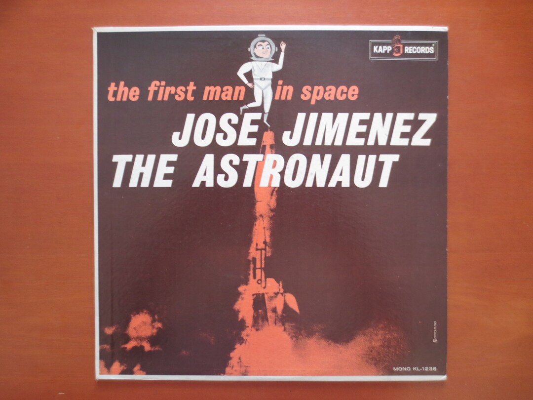 Jose Jimenez the Astronaut Comedy Album - 1961 Vintage Vinyl Record - Etsy