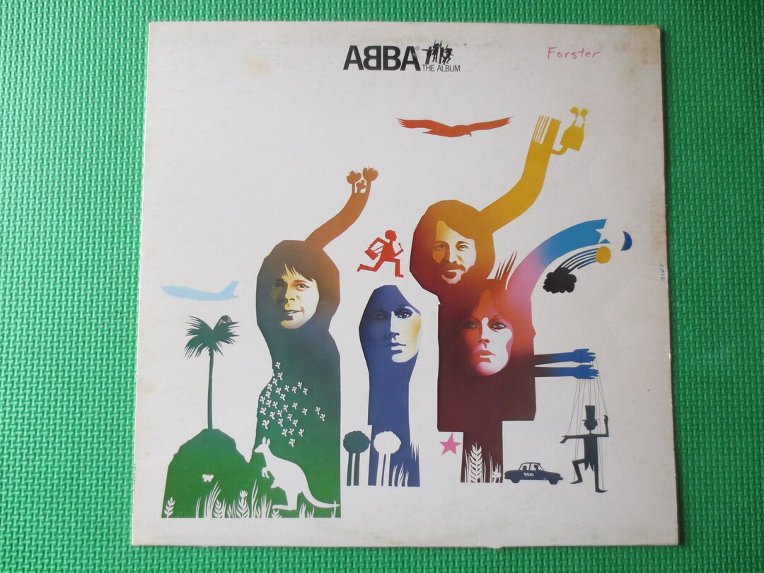 ABBA, Abba the ALBUM, ABBA Record, Vintage Vinyl, Abba Album, Disco Records, Disco Lp, Pop ...