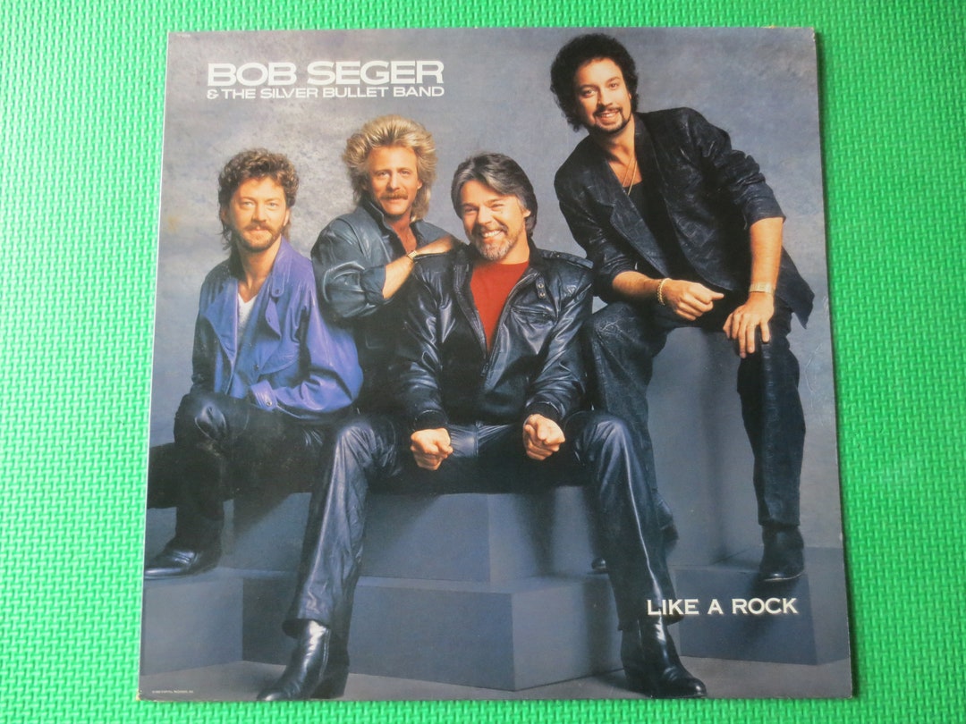 BOB SEGER, Like A Rock, Vintage Album, 1986 Record, Vinyl Lp - Etsy