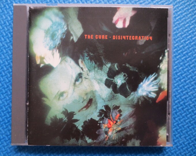 Vintage Cd, the CURE, DISINTEGRATION, the CURE Cd, Rock Music Cd, the ...