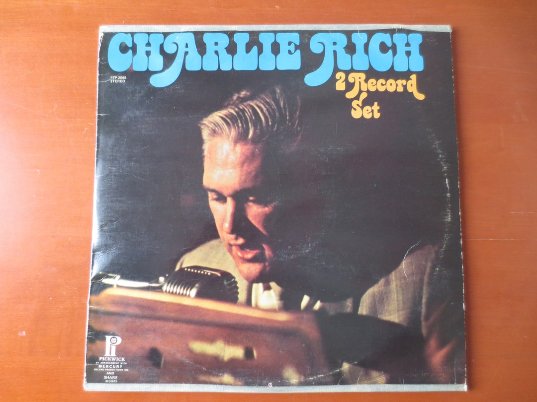 Vintage Records, CHARLIE RICH Record, 2 RECORD Set, Charlie Rich Albums ...