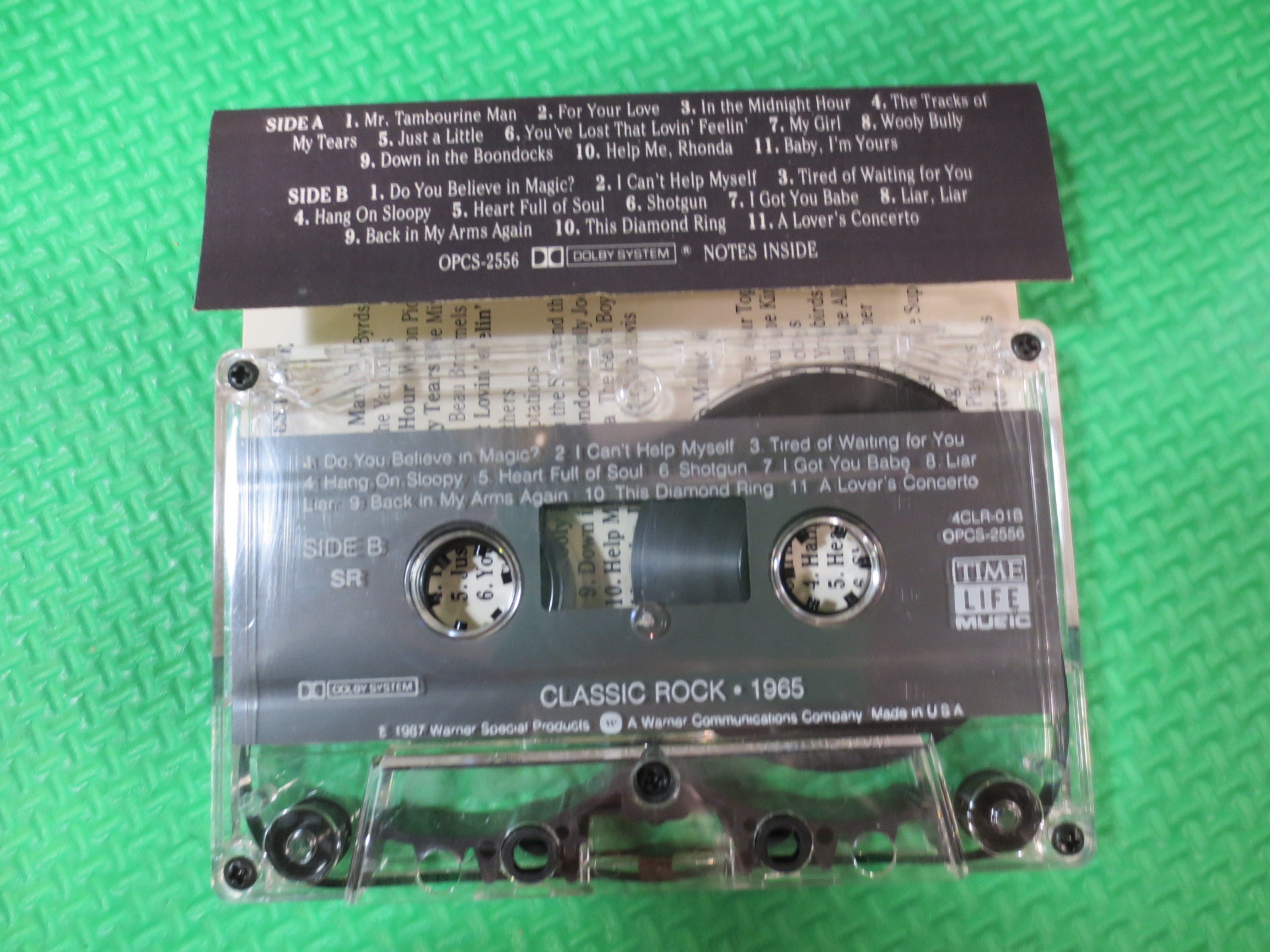 Cassette Tapes CLASSIC ROCK Tape Time LIFE Tape 1965 Album - Etsy