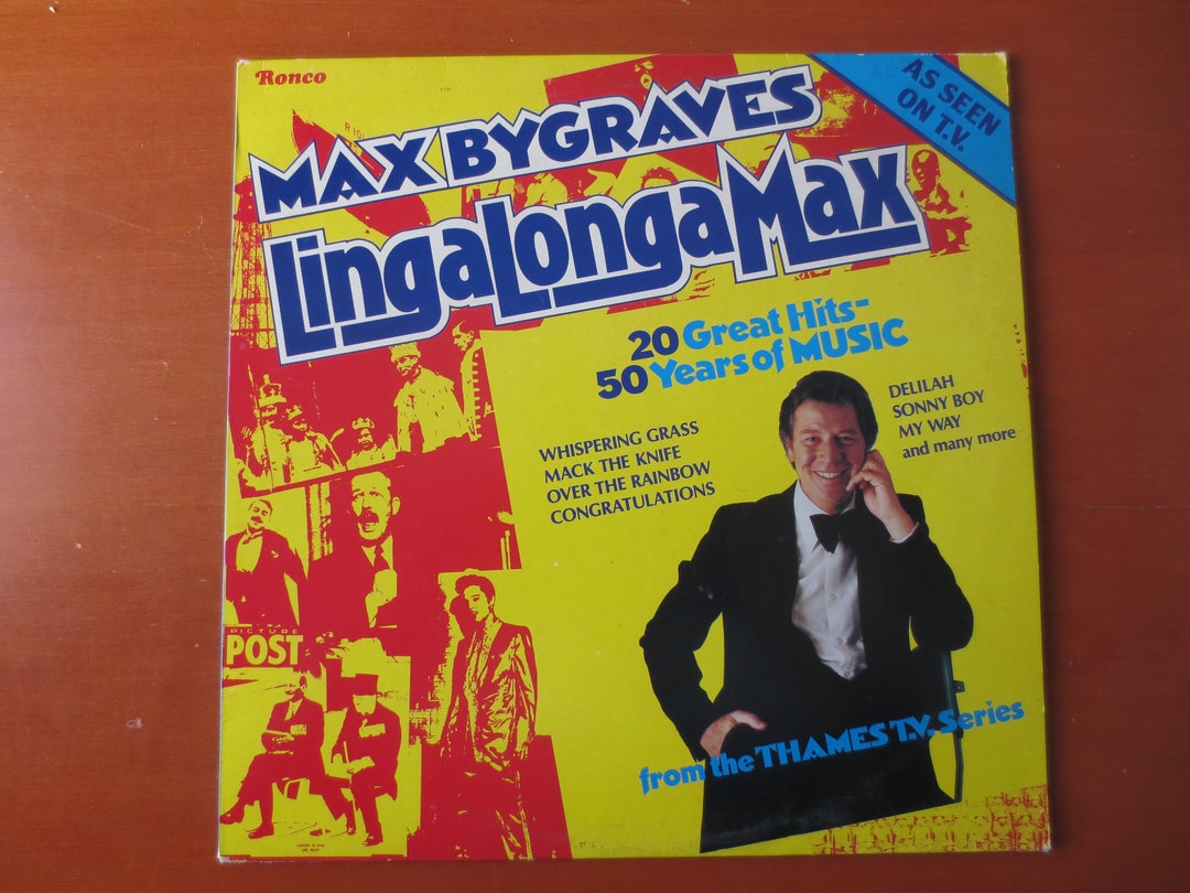 Vintage Records, MAX BYGRAVES, LINGALONGAMAX, Max Bygraves Records, Max ...