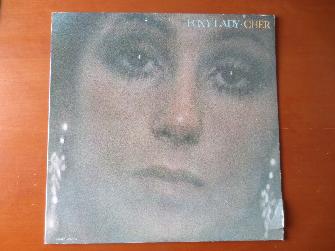 CHER, FOXY LADY, Pop Record, Cher Records, Cher Albums, Cher Lps, Vinyl ...