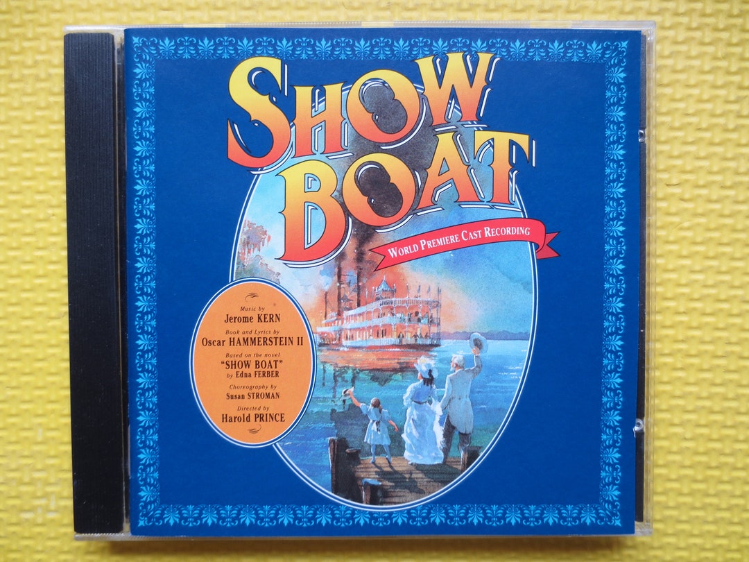 Vintage SHOWBOAT Soundtrack CD: 1994 Musical Theatre Recording - Etsy