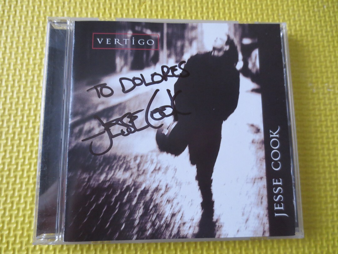 Vintage Jesse Cook "vertigo" CD - Autographed 1998 Album - Etsy