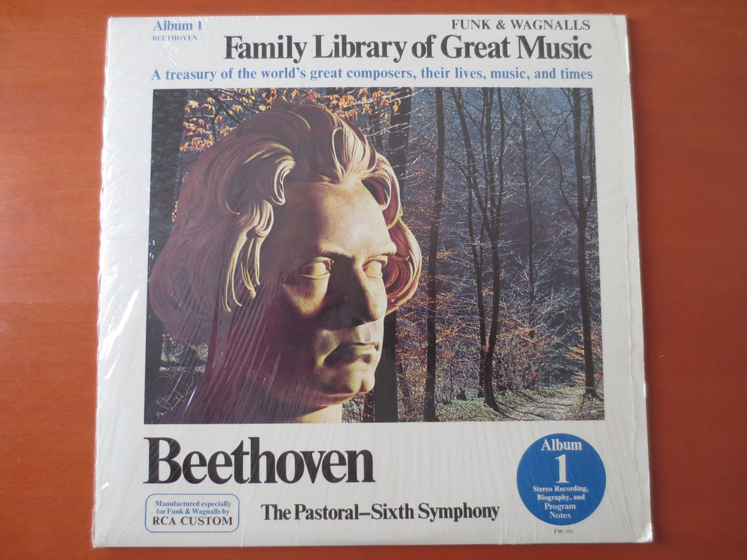 BEETHOVEN, Sixth SYMPHONY, BEETHOVEN Album, Beethoven Vinyl, Vintage ...