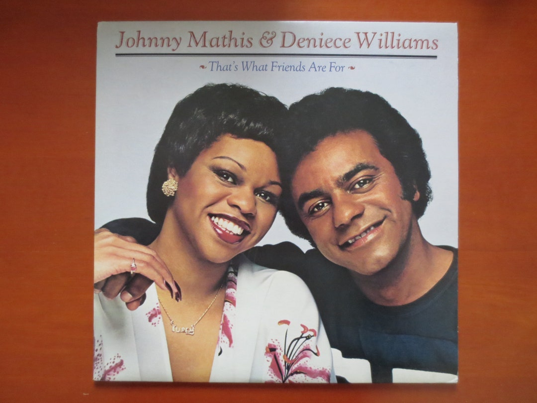 Vintage Johnny Mathis & Deniece Williams Vinyl Record LP - 1978 Pop ...