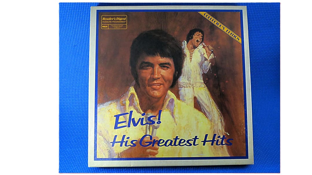 ELVIS PRESLEY, 7 Discs, BOXED Set, Readers Digest, 1983 Records ...