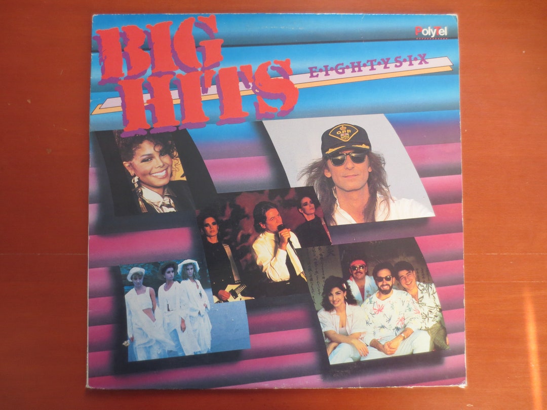 BIG HITS Eighty Six, Various Artists, Vintage Album, 1986 Record, Vinyl ...