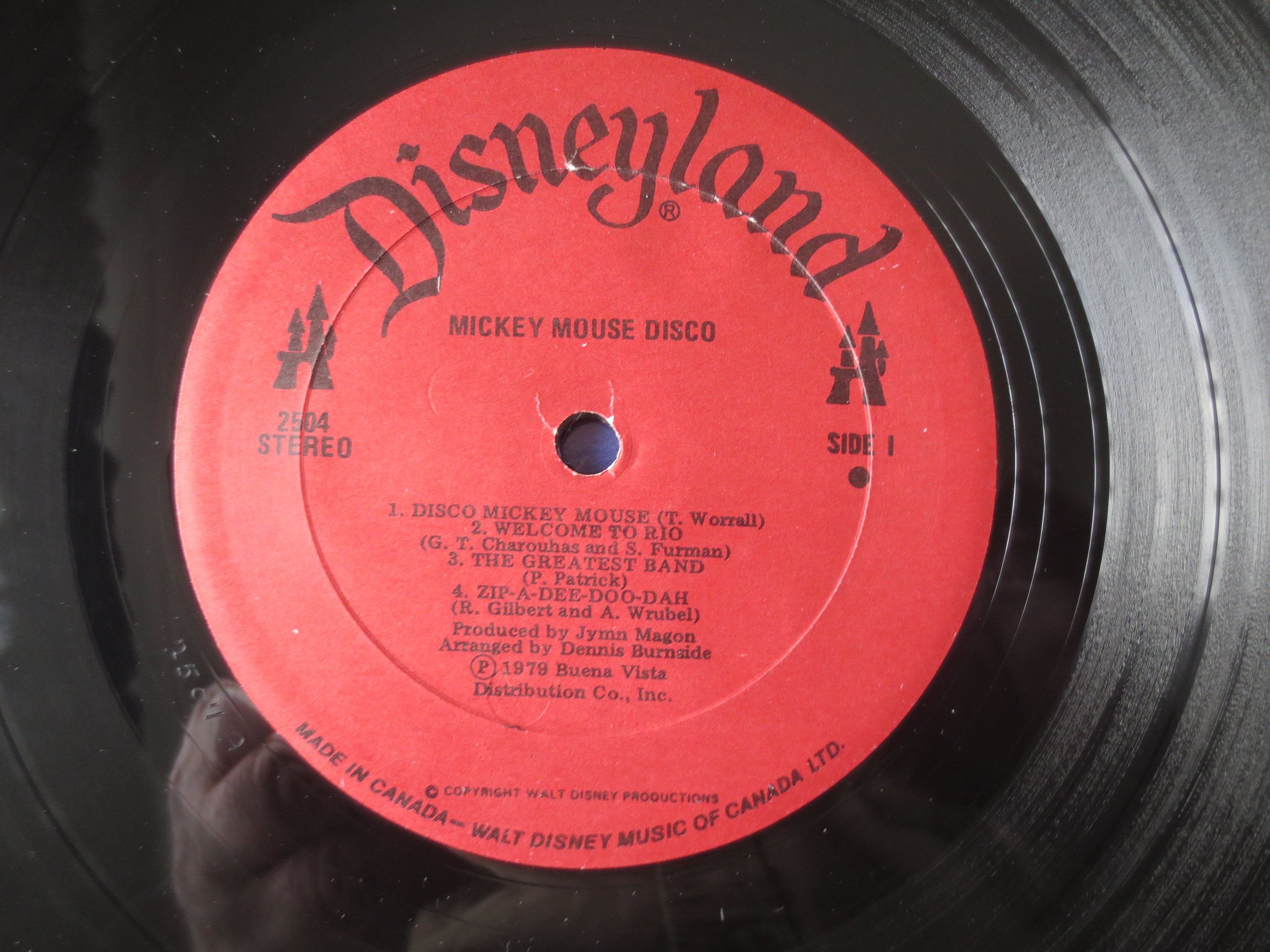 Vintage Records MICKEY MOUSE Disco DISNEYLAND Records | Etsy
