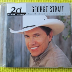 Vintage Cds, GEORGE STRAIT, BEST of Cd, George Strait Cd, George Strait ...
