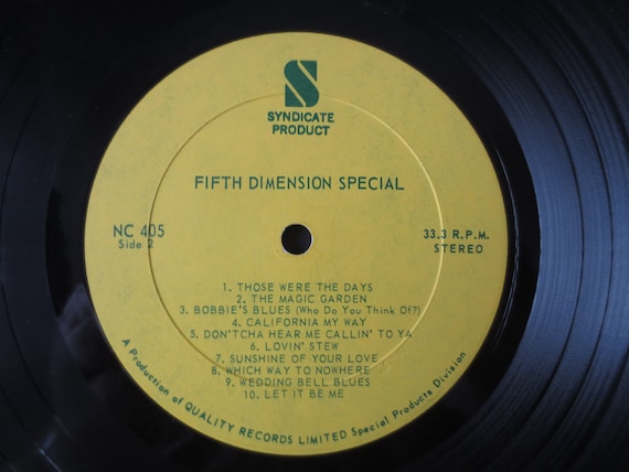 Discografía De La Quinta Dimensión