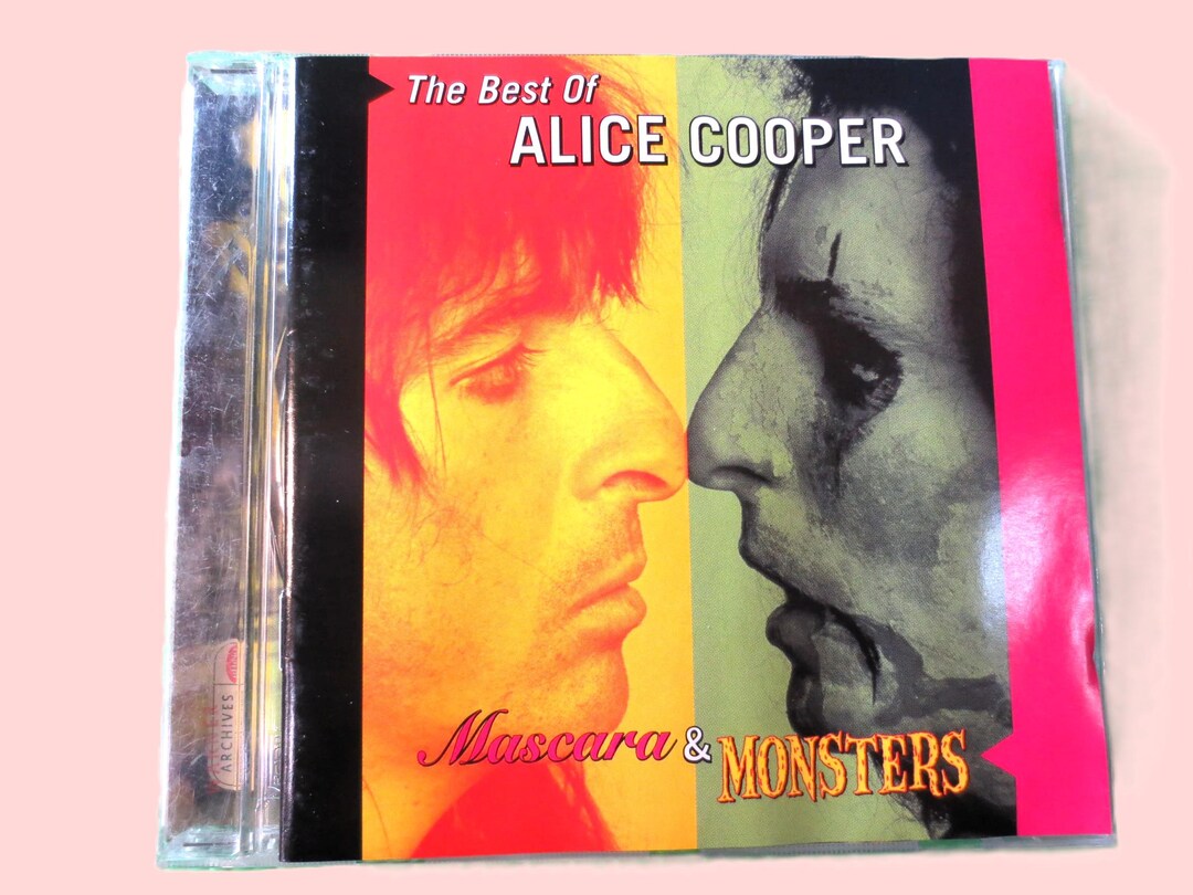 ALICE COOPER, Mascara and MONSTERS, Rock Music, 2001 Compact Disc ...