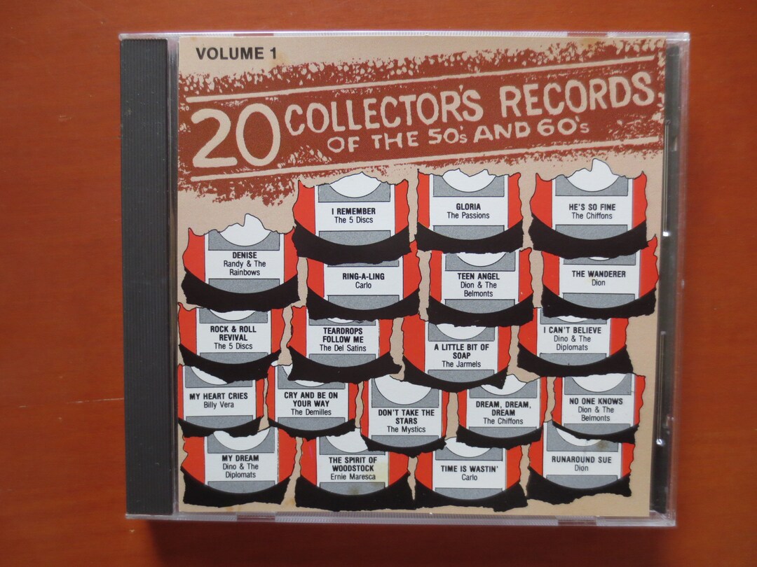 Vintage Cd's, 20 COLLECTORS Record, Rock Cd, Rock Compact Disc, Rock ...