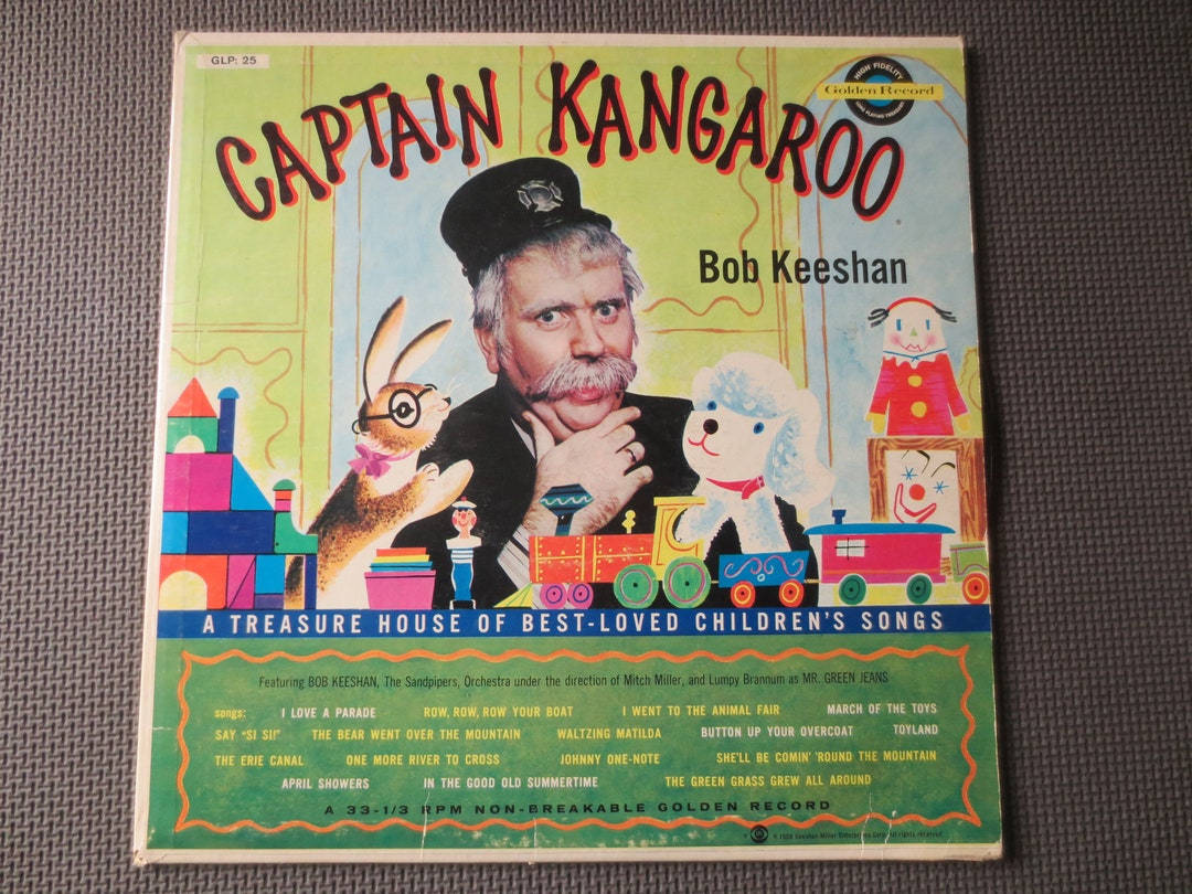 CAPTAIN KANGAROO, CHILDRENS Record, Captain Kangaroo Lp, Kids Record ...