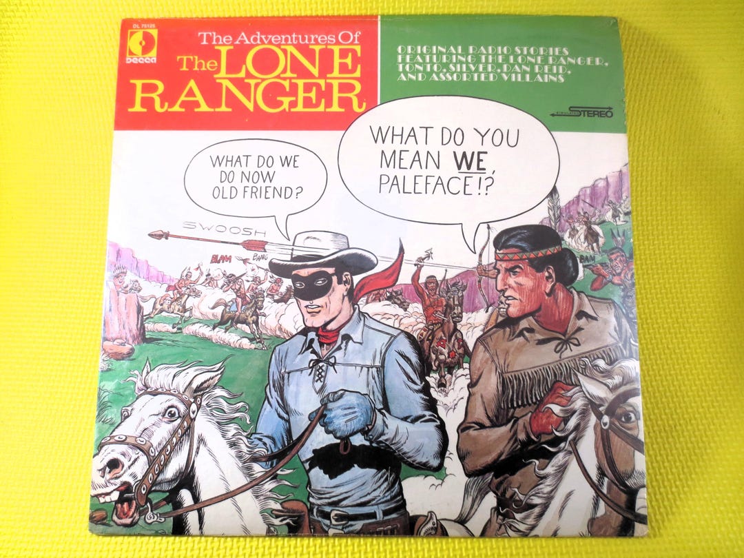 Vintage Records, the LONE RANGER, Factory SEALED, Lone Ranger Record ...